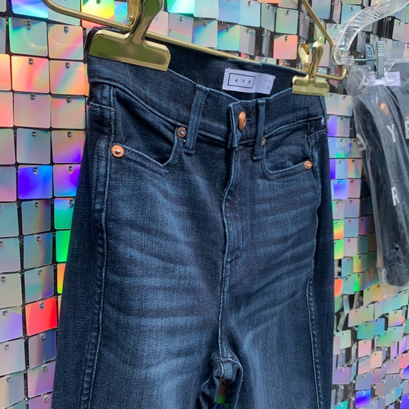 AYR | Jeans | Nwt Ayr The Riser Psychic City Indigo Skinny Jeans Brand ...